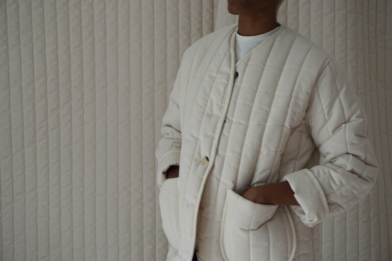 Quilted Jacket Cream – TEXTILEHAUS